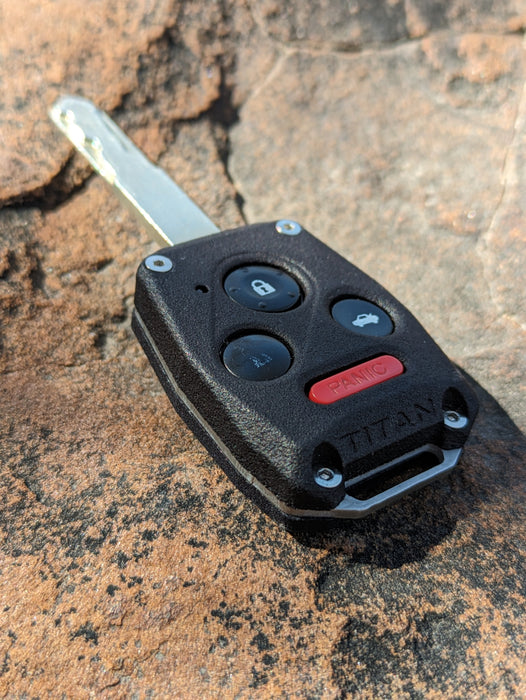 TITAN Fob for Honda 4 Button - Titanium Reinforced Key Upgrade Kit — YotaMD